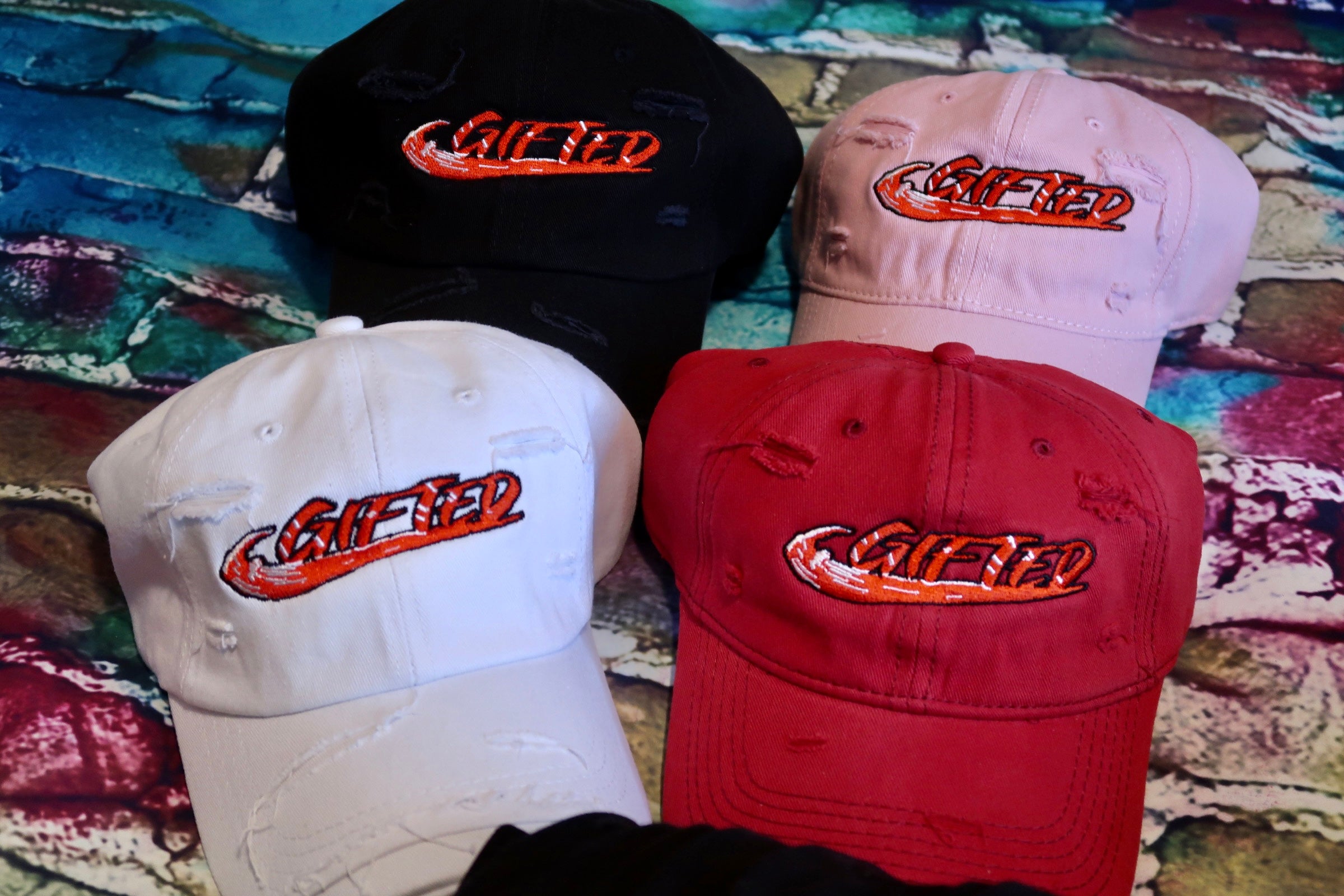RED GIFTED LOGO (Flavors for Days Hat Collection) – Giftedmerch.com